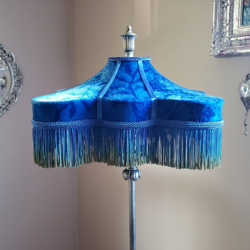 Fringed Lampshade - Etsy