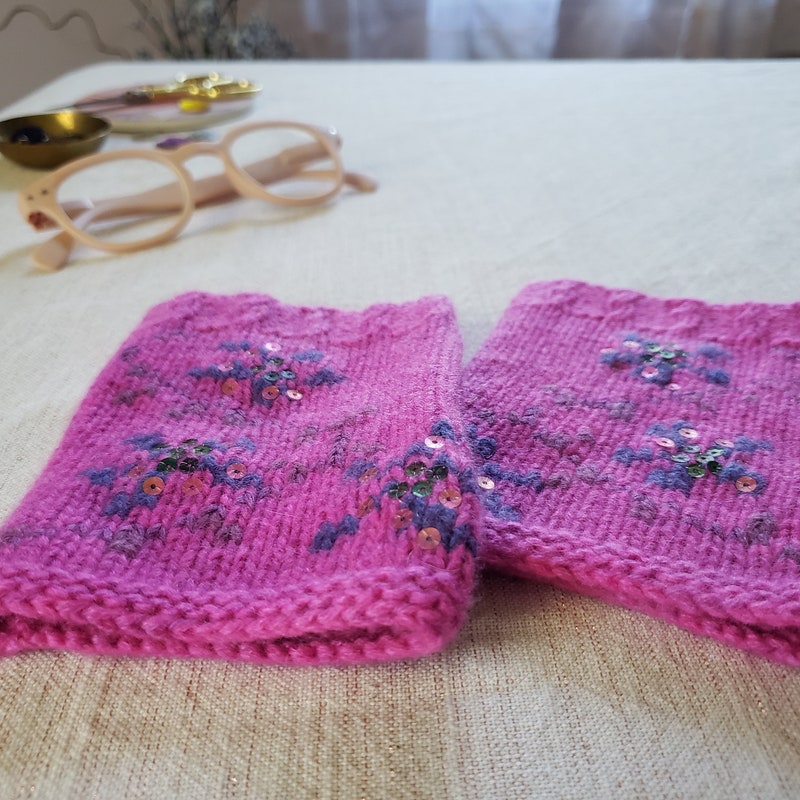 Hot Pink Winter Gloves - Etsy