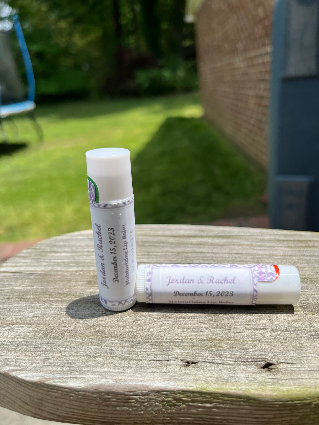 Personalized Lip Balm Favors: Custom Event Chapstick Included - Etsy