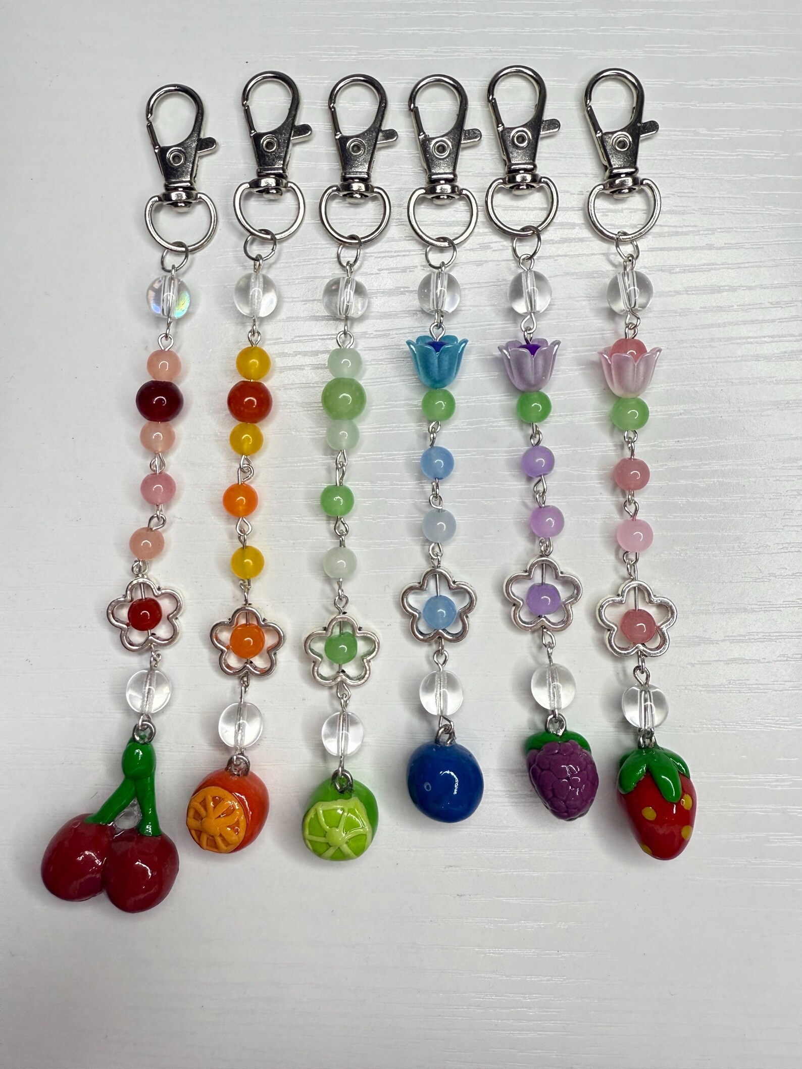 Beaded Lip Balm Fruit Charm! !!doesn’t Come With Lip Balm!!! - Etsy