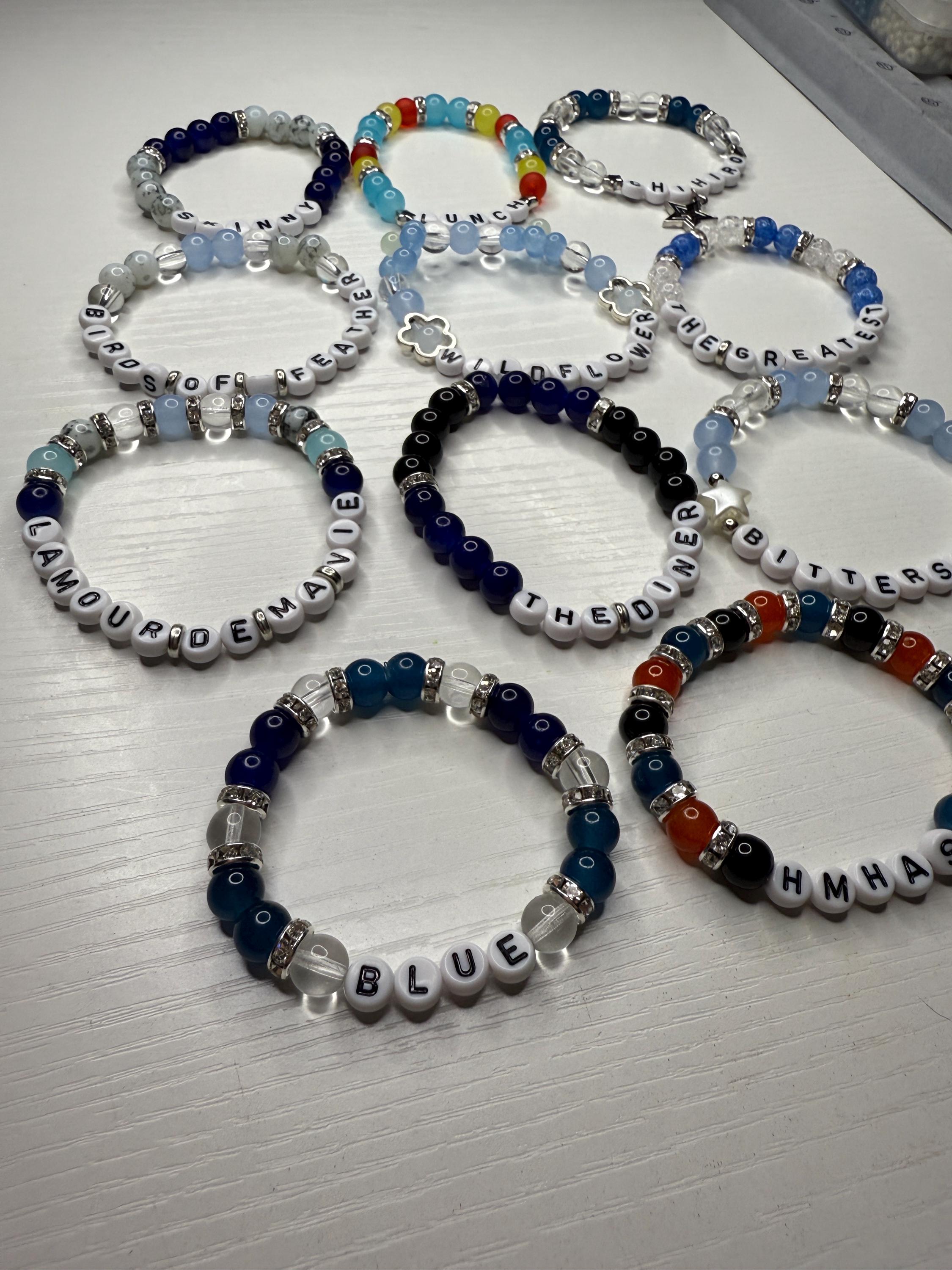 Billie Eilish Hit Me Hard and Soft Beaded Bracelets - Etsy