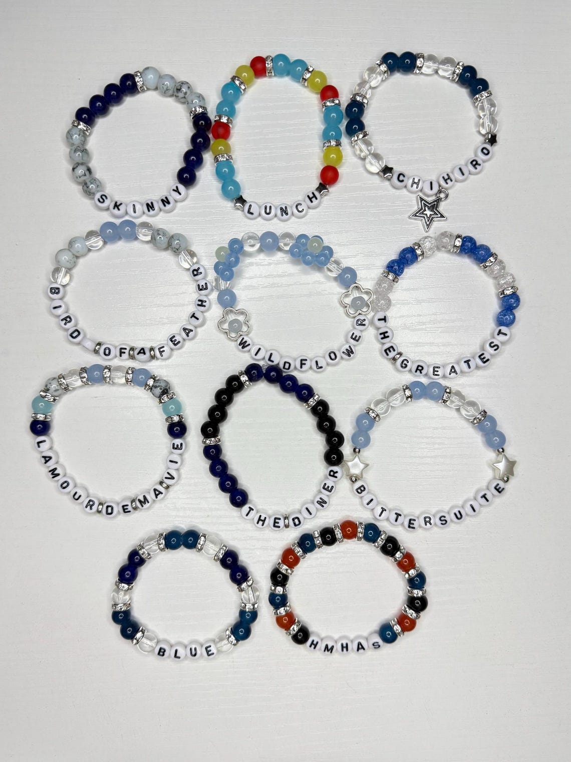 Billie Eilish Hit Me Hard and Soft Beaded Bracelets - Etsy