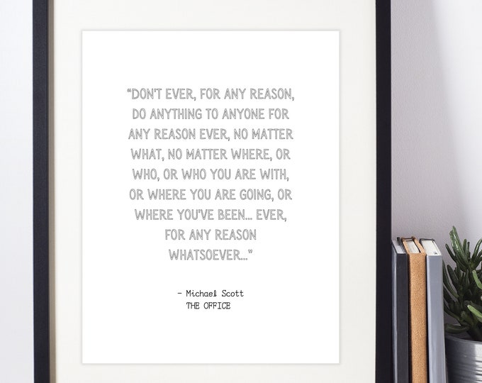 PRINTABLE Michael Scott the Office Digital Illustration Download Files ...