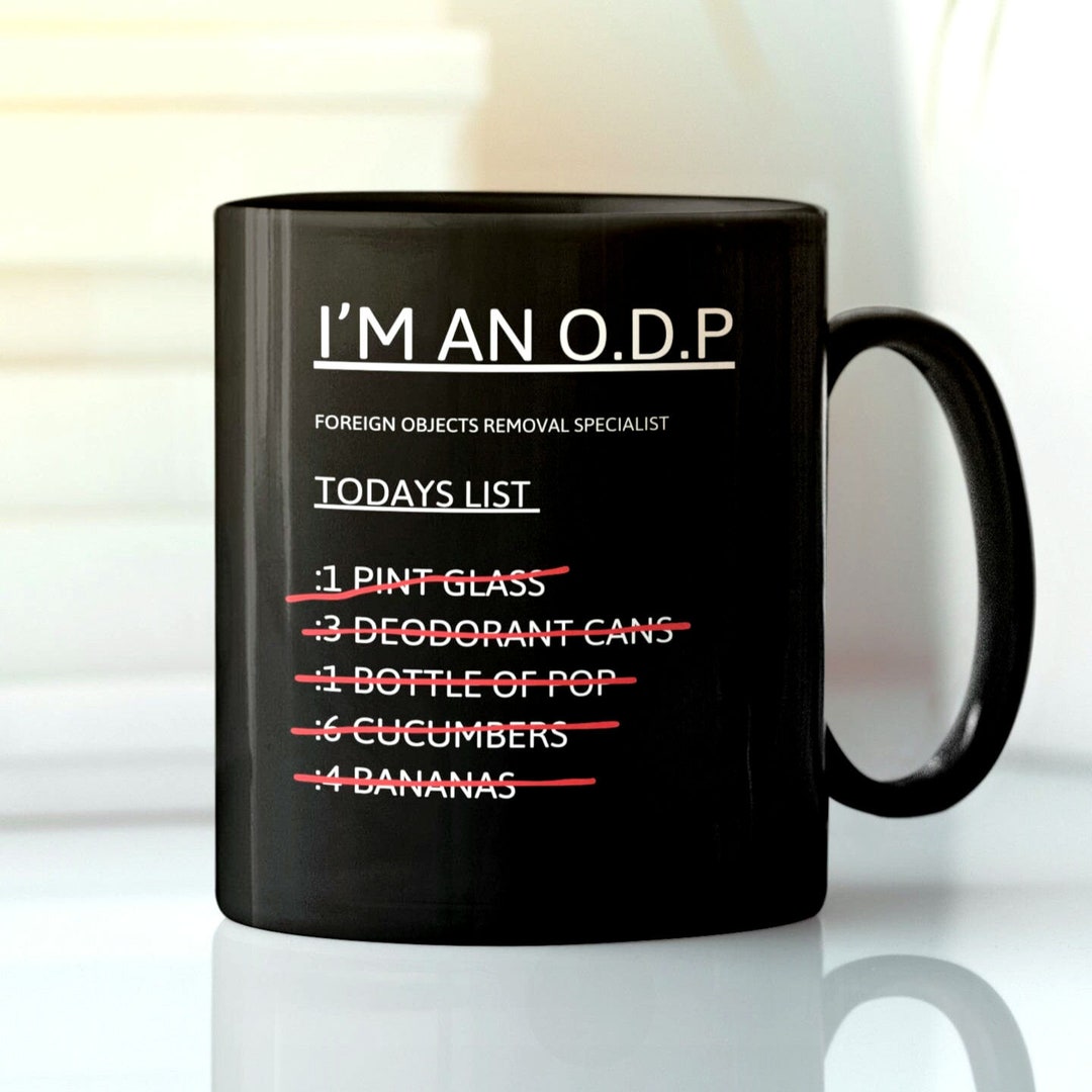 X4 Bundle Pack Funny ODP Medical Workers Coffee Mug,healthcare Worker ...