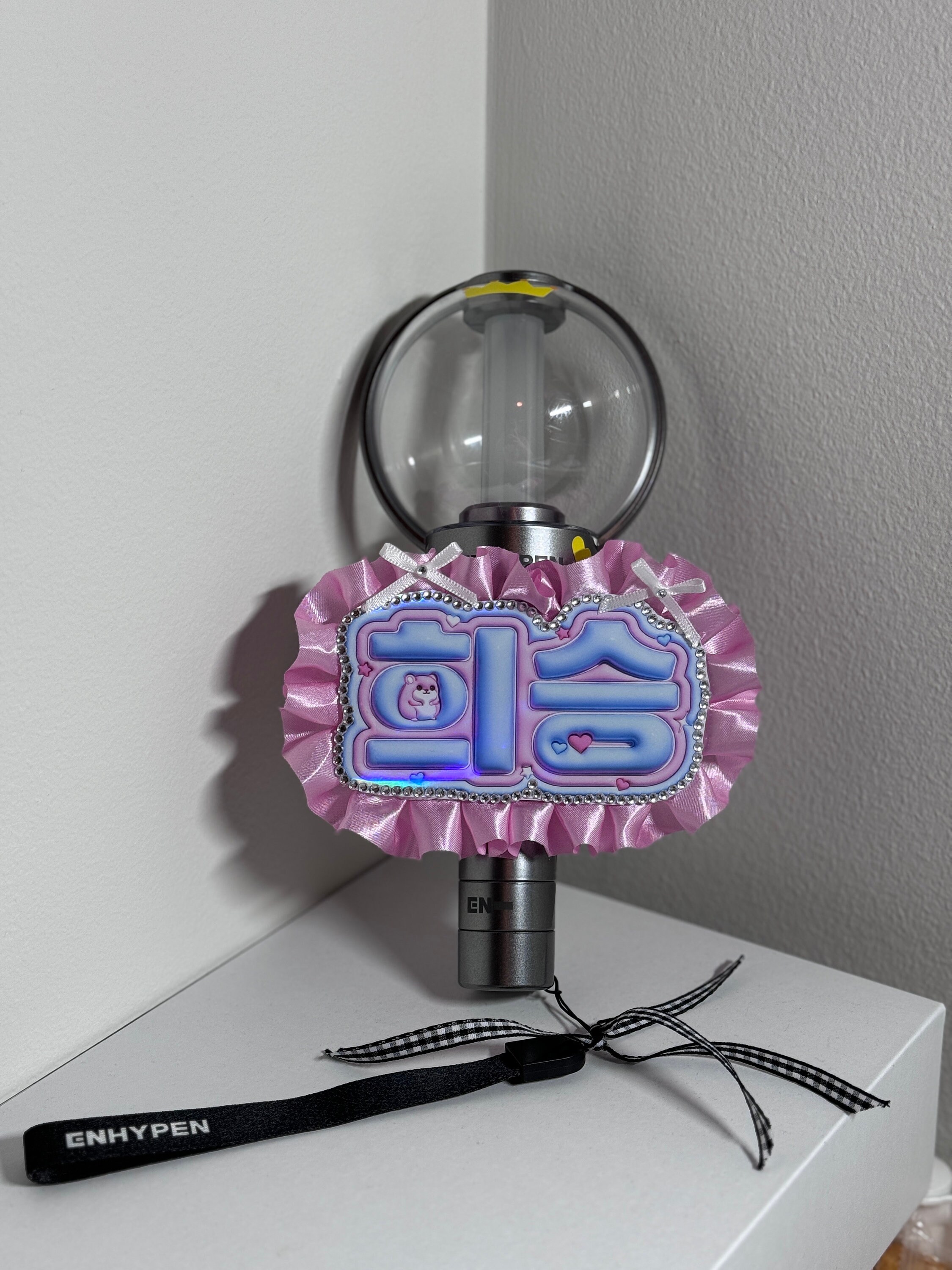 Custom KPOP Lightstick Name Tag Lightstick Decor for Concerts TXT ...