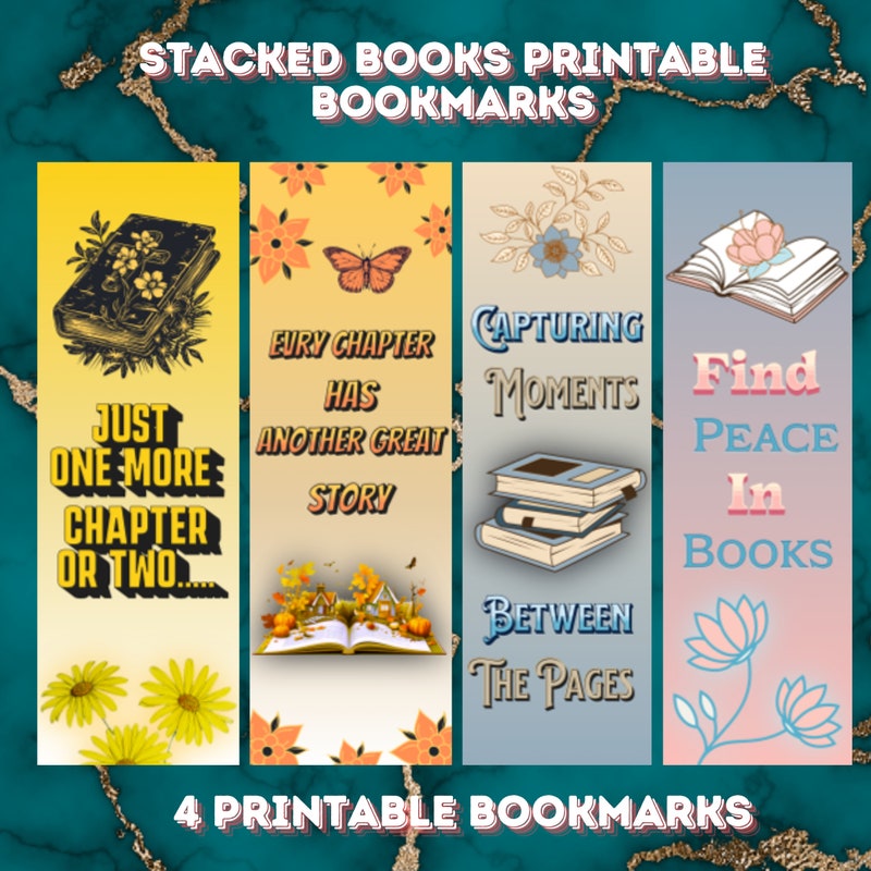 Stacked Books - Etsy