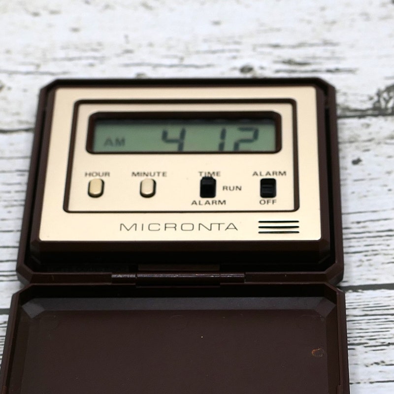 Travel Alarm Clock - Etsy