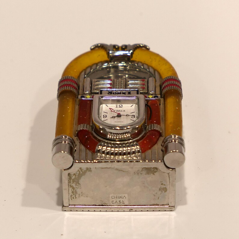 TIMEX Collectible Mini-quartz Desk Clocks Jukebox - Etsy