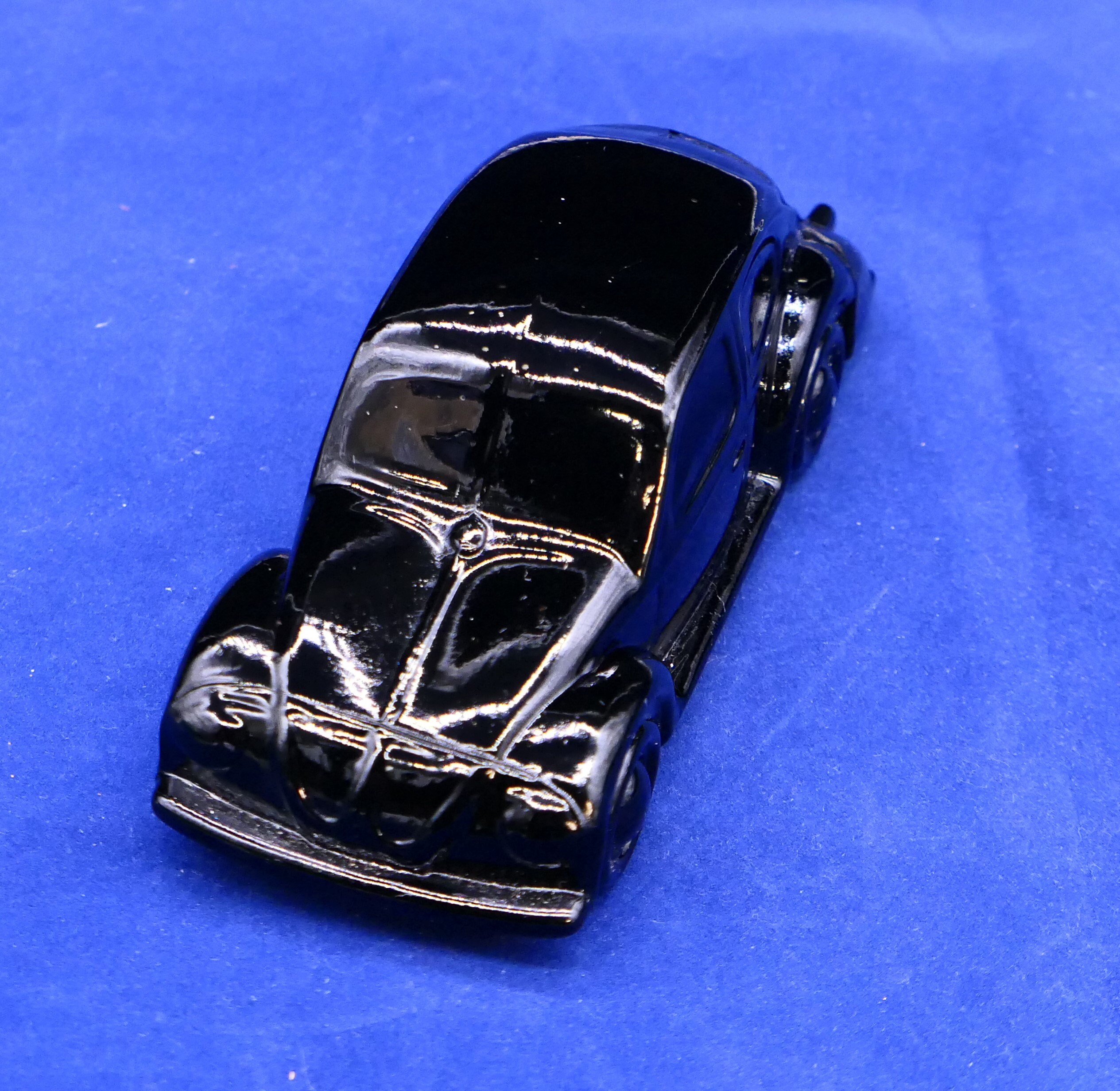 Vintage AVON VW Volkswagen Beetle Bug Glass Cologne Bottle Black ...