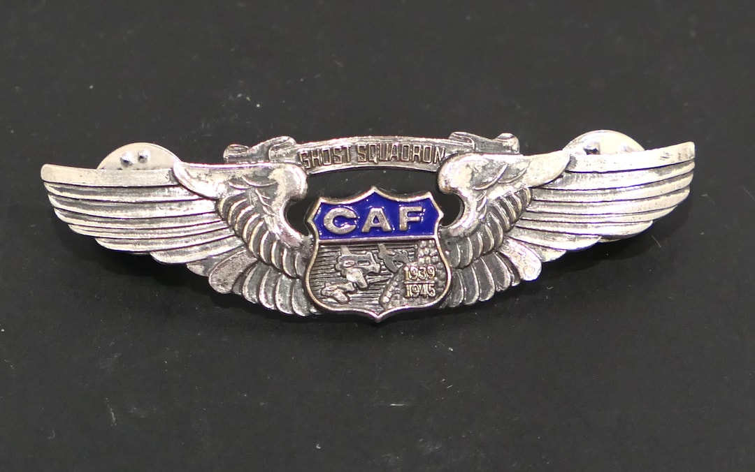 Rare Authentic CAF Ghost Squadron US Commemorative Air Force Medal ...