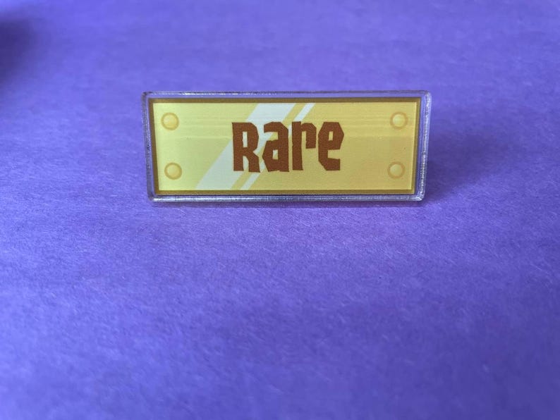 AJ RARE Acrylic Pin - Etsy
