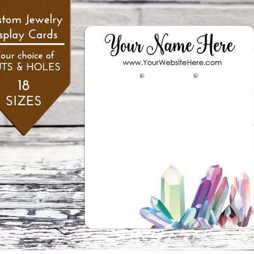 Kraft & White Lace Personalized Tear off Hang Tags D00085-03 | Etsy