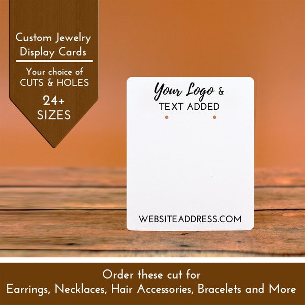 Custom Earring Cards - Etsy