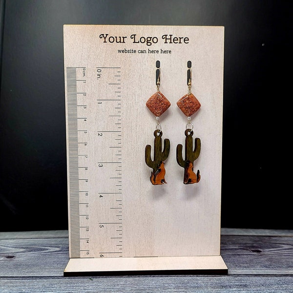 Earring Display With Ruler - Etsy