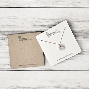 Custom Necklace Cards With Your Logo | 20+ Size | Jewelry Display ...