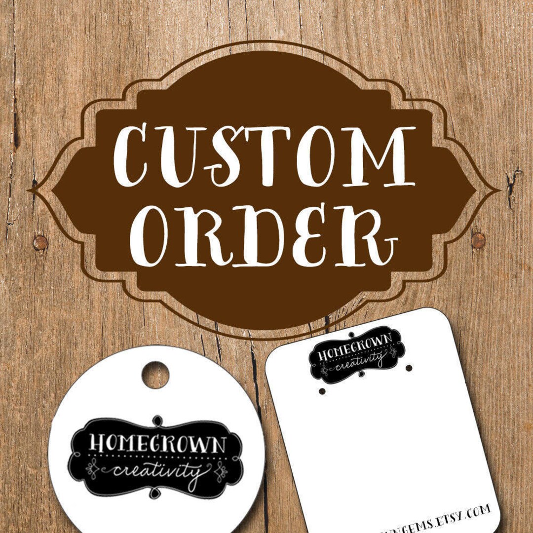 Custom Order Display Cards for Melissa Briggs/new Owners - Etsy