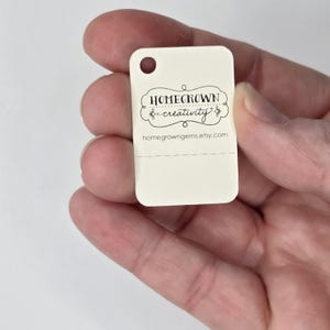 168 - Perforated Price Tags - 1"x1.5" Tear Away Bottom - Jewelry Hang ...