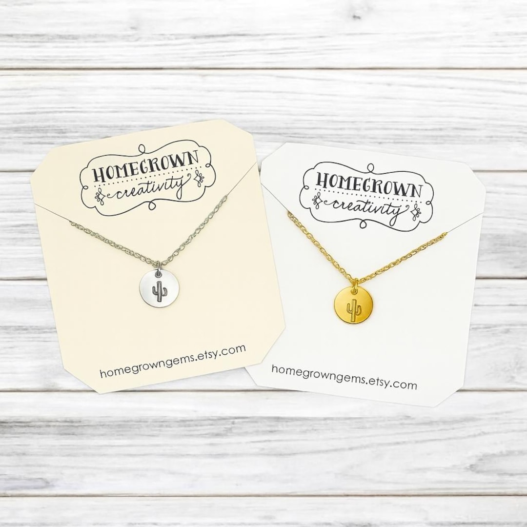 Custom Necklace Cards Jewelry Backers Cut Corners | SP2081 - Etsy