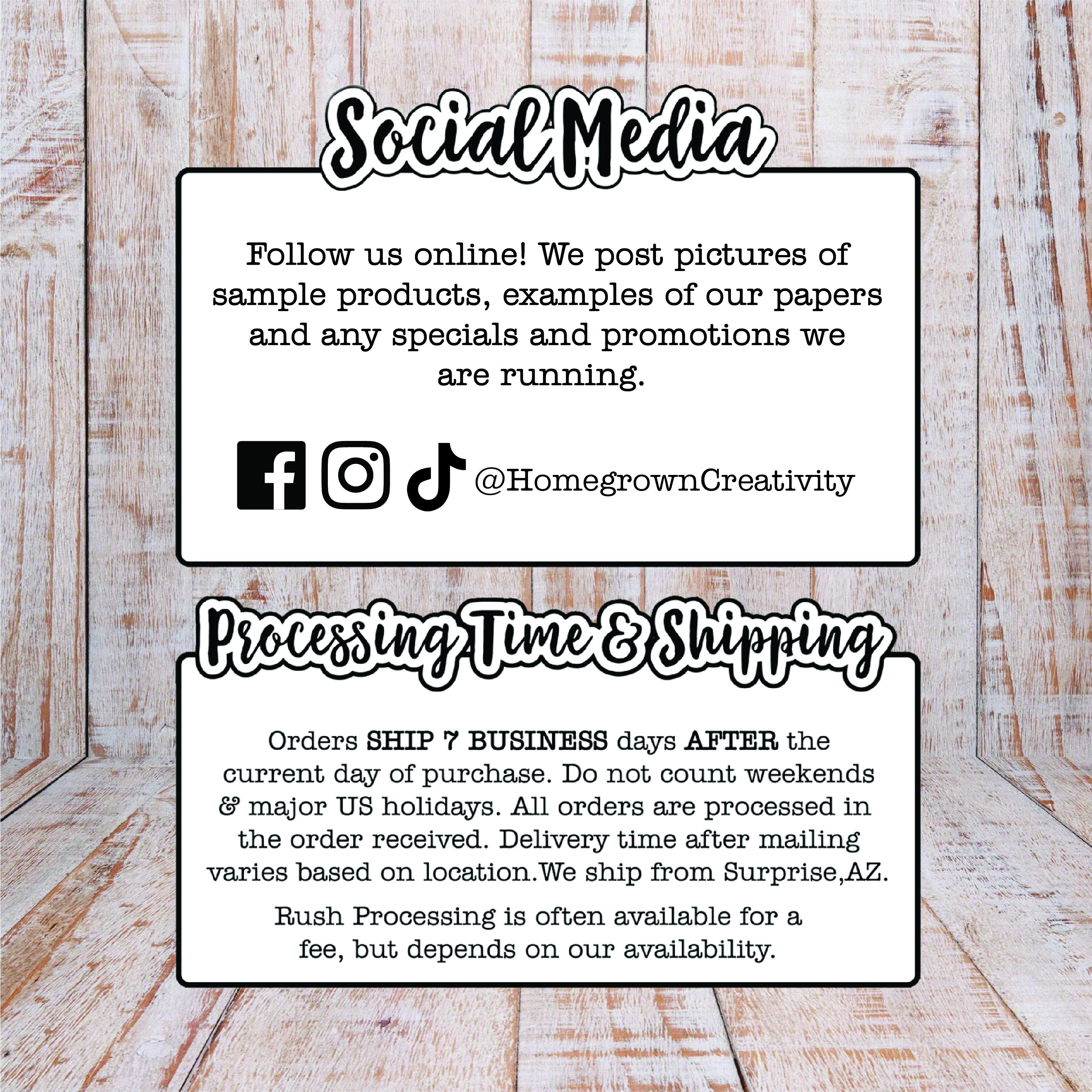 Custom Earring Cards 20 SIZES With Your Logo Packaging - Etsy