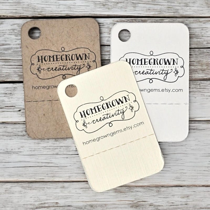 Perforated Hang Tags - Etsy