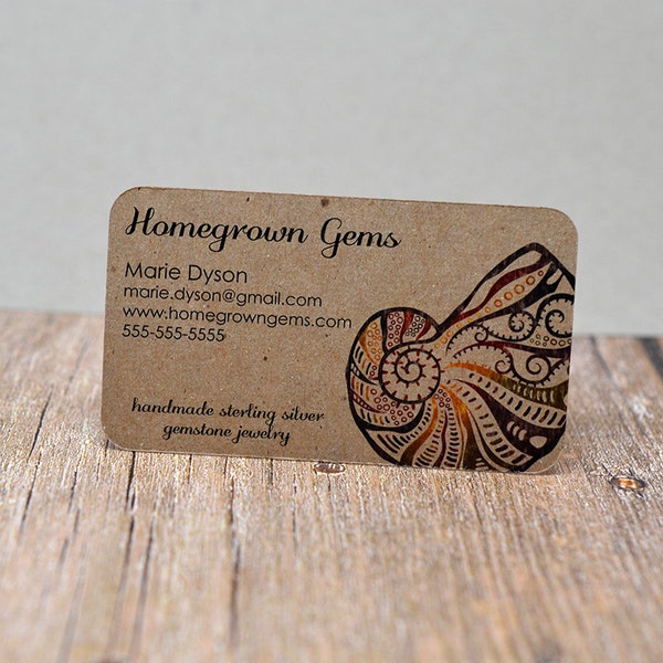 Shell for Business Cards - Etsy