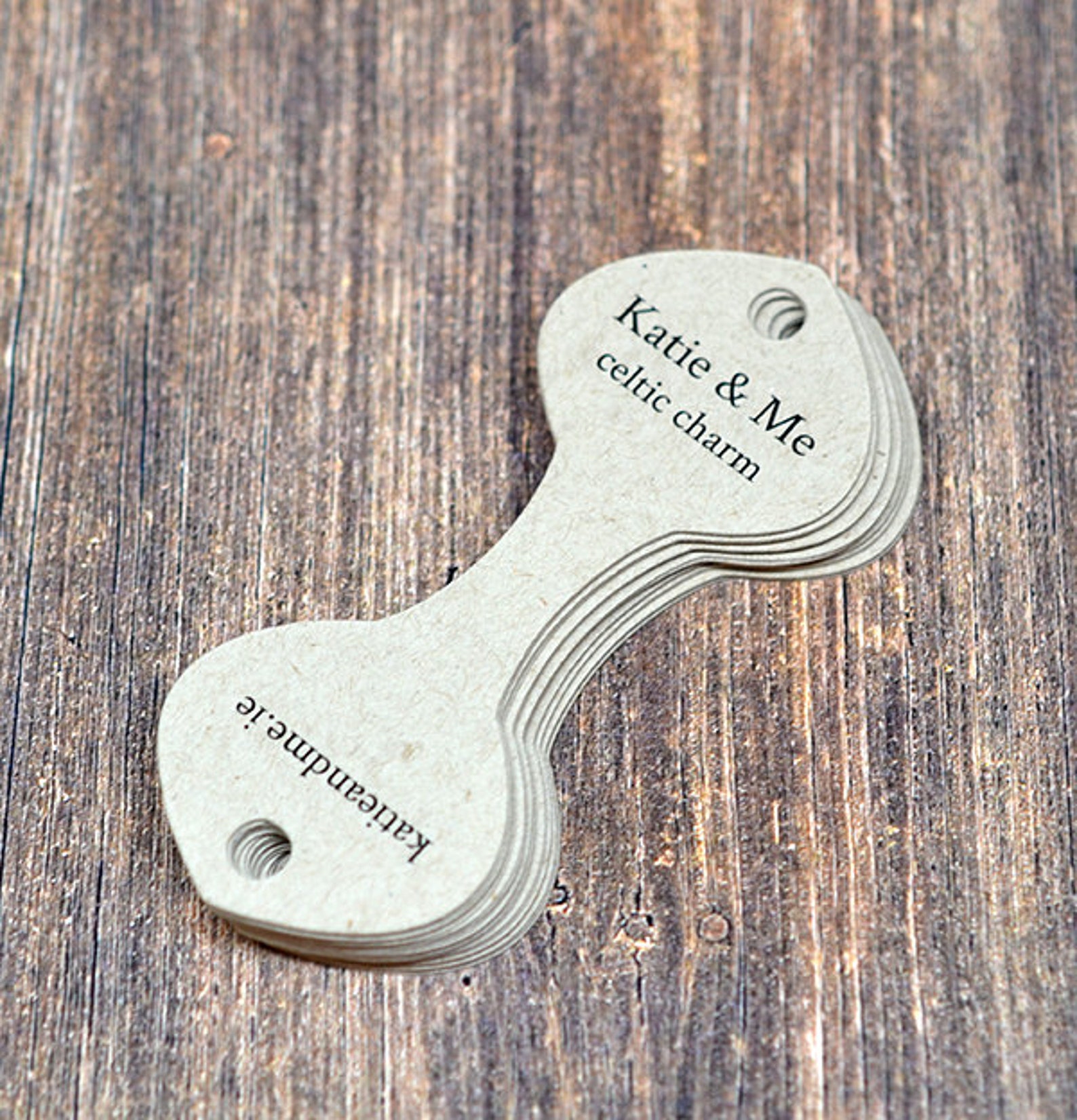 72 TAGS | Custom Tear Drop Fold Over Necklace Jewelry Tags Jewelry ...