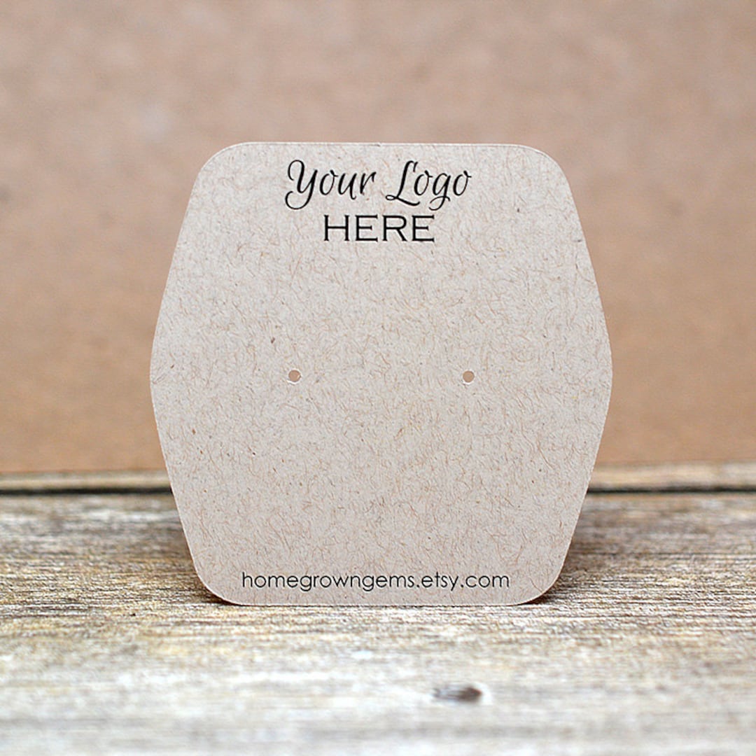 Earring Display Card - Jewelry Display Cards - Packaging - Necklace ...