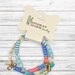 Custom Ornate Fold Over Hanging Jewelry Display Cards Necklaces ...