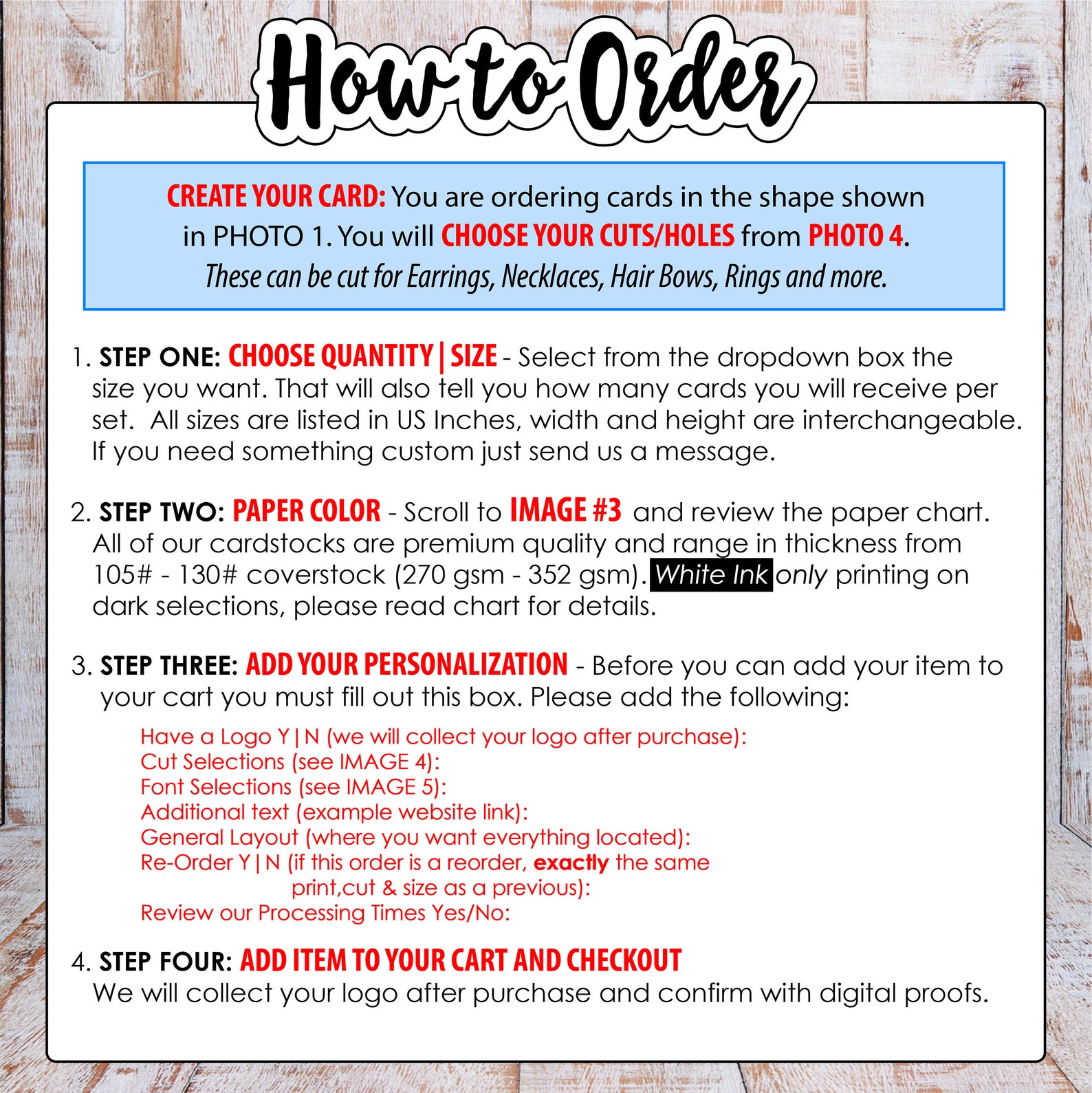 Rectangle Hang Tags Your Logo and Text Customized Price Tags Jewelry ...