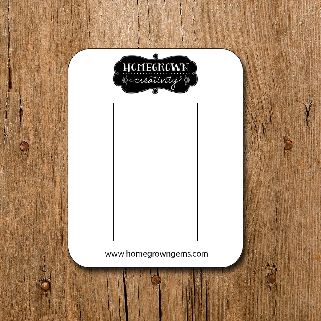 Customized Hair Pin Bow Barrette Bobby Pin Product Display Cards - Your ...