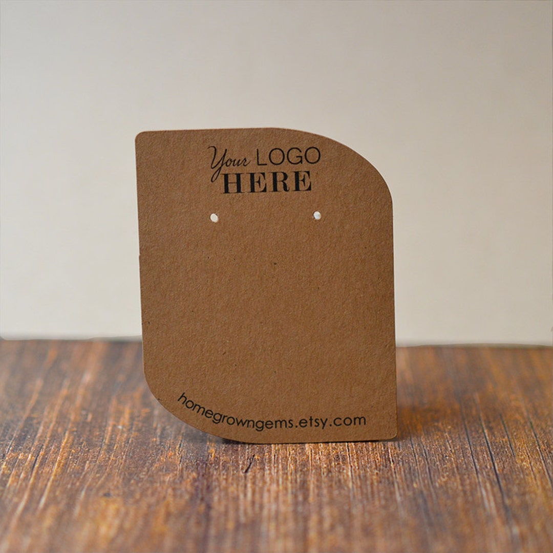 Custom Earring Display Cards - Packaging - Unique Shapes - Necklace ...
