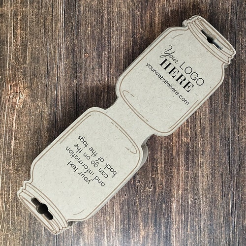 Custom Keyring Backing Card Recycled Eco Friendly | Etsy