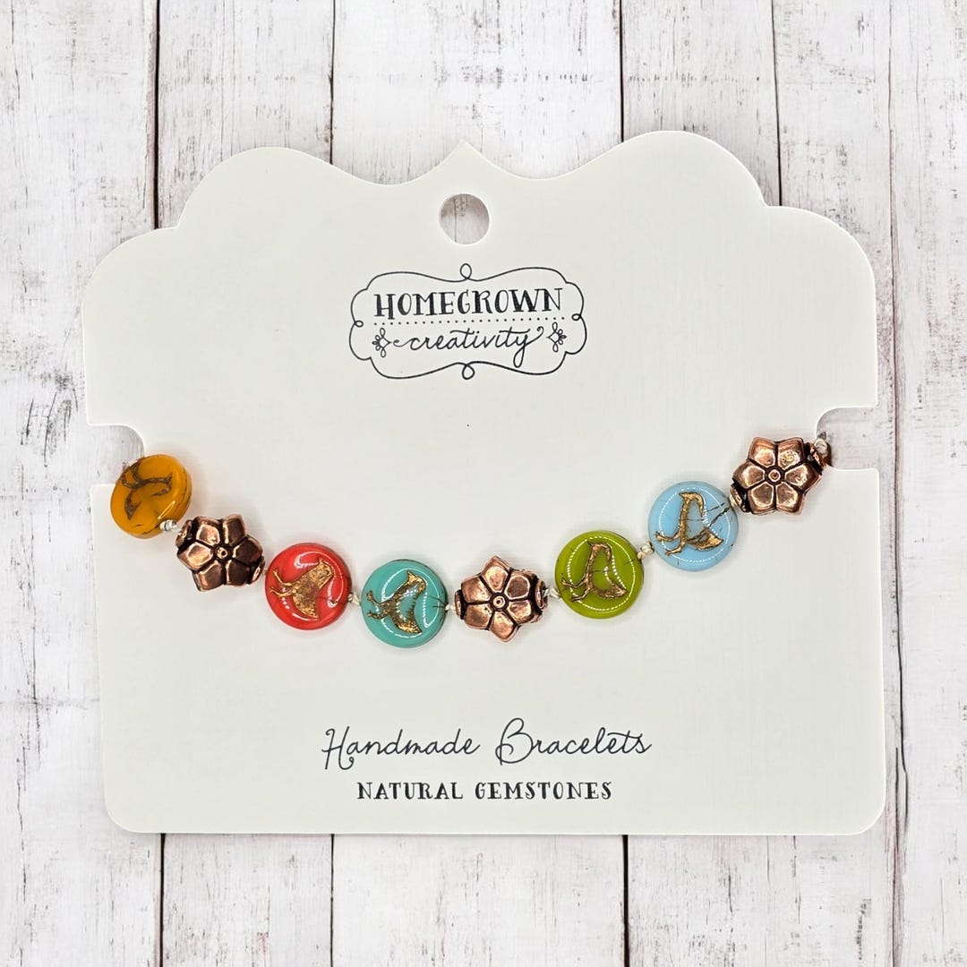 Customized 4"x3.5" Bracelet Display Backer Cards - Jewelry Display ...