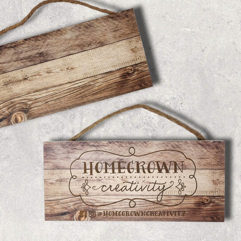 Hanging Wood Sign - Etsy