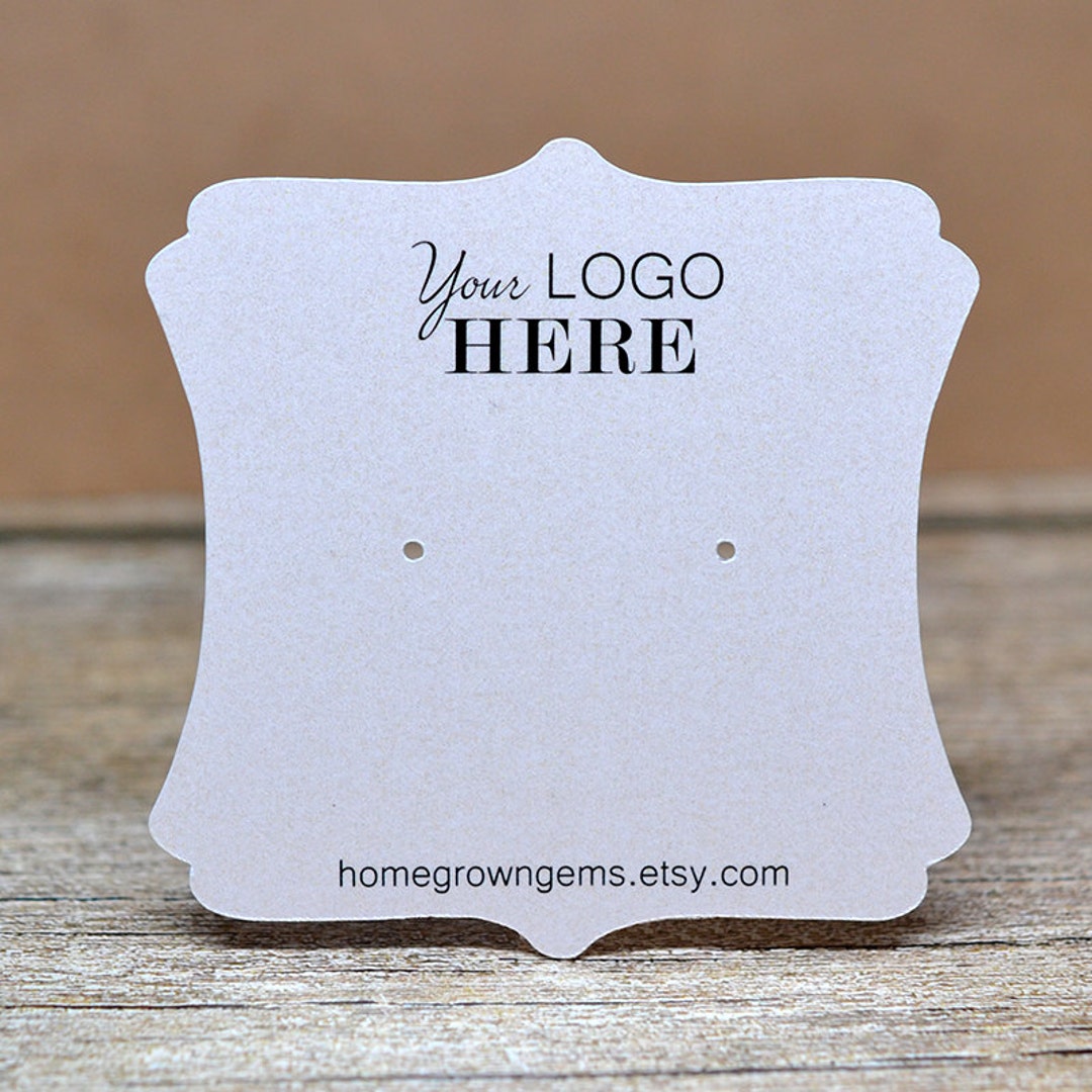 Earring Cards Customized Jewelry Display | 20+ Size | Packaging - Hang ...