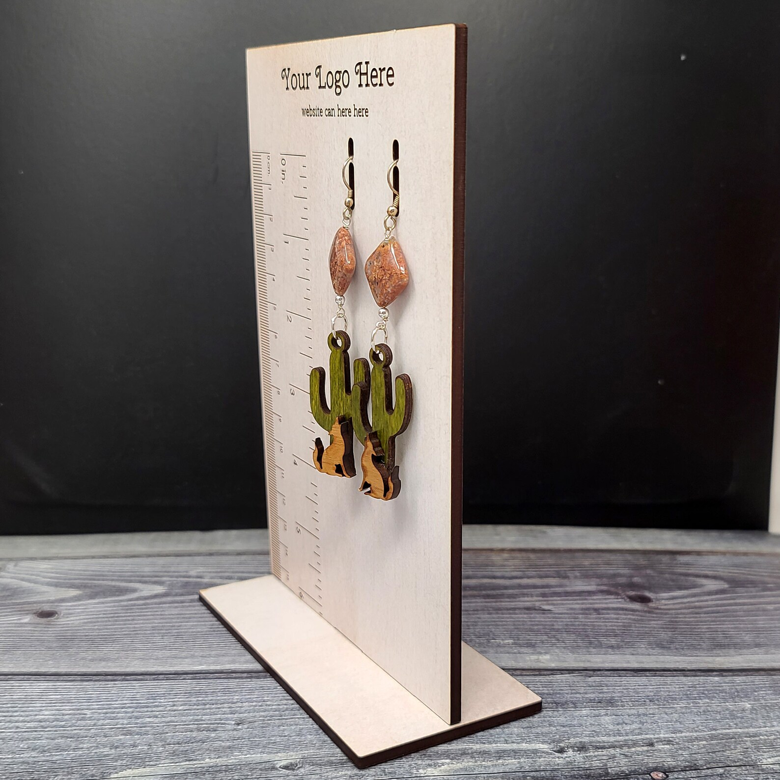 Tall 6 Earring Display Photography Prop Ruler - Etsy