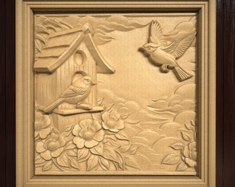 CNC Router Carving File | STL File for Cnc | Instant Download | Vcarve ...