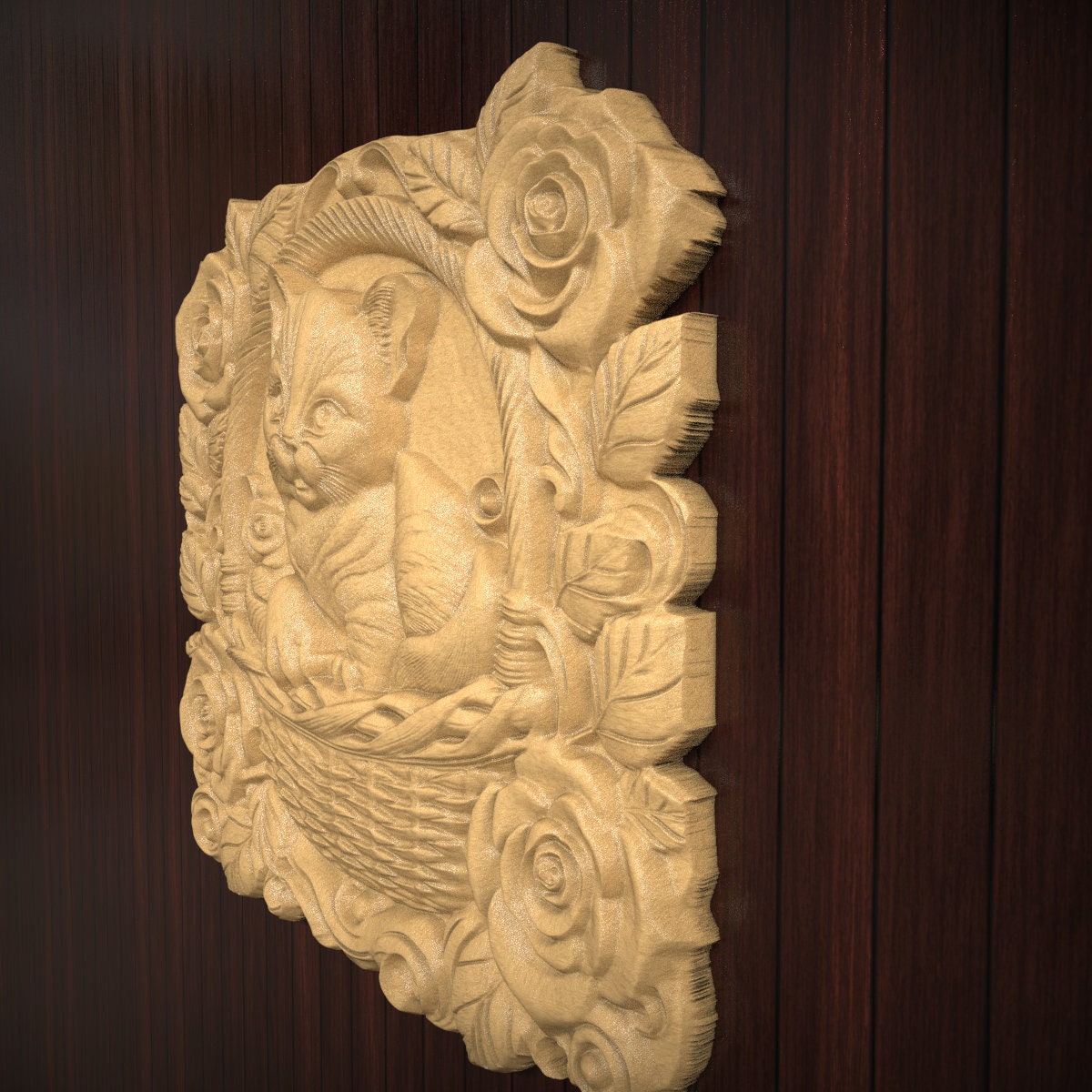 CNC Router Carving File | STL File for Cnc | Vcarve | Aspire | Easel ...