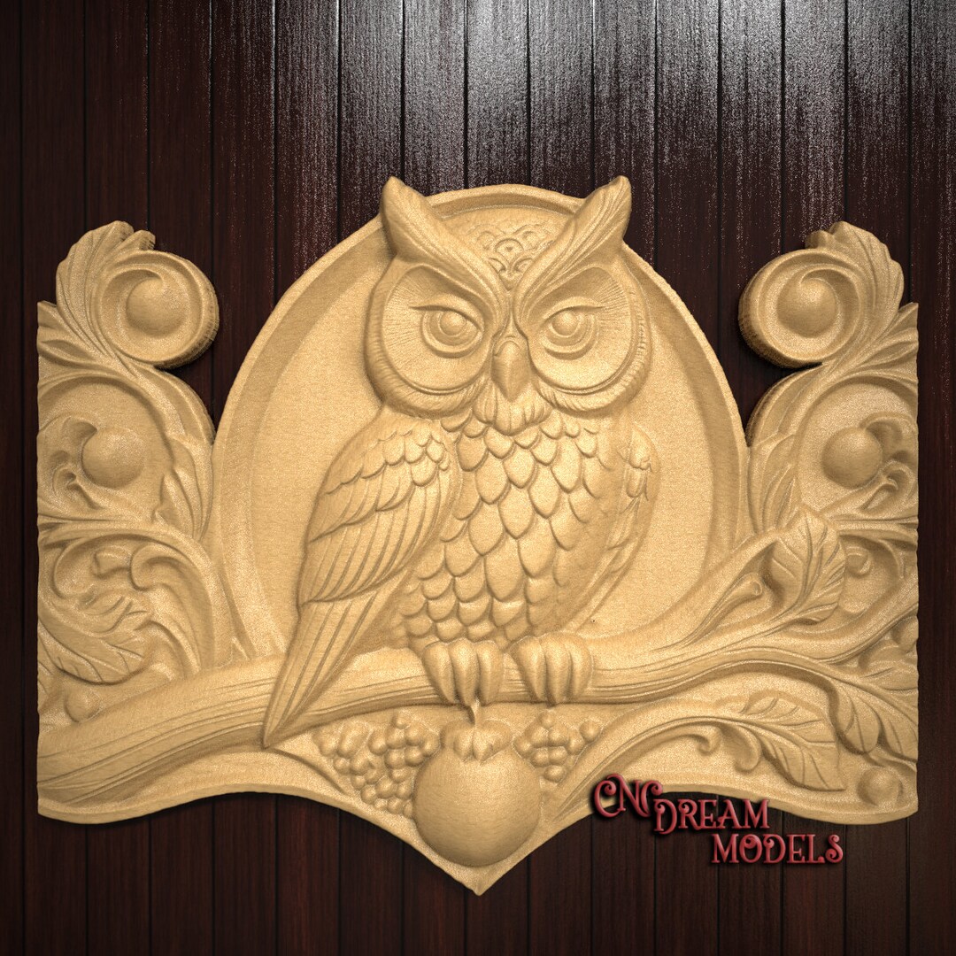 CNC Router Carving File | STL File for Cnc | Instant Download | Vcarve ...