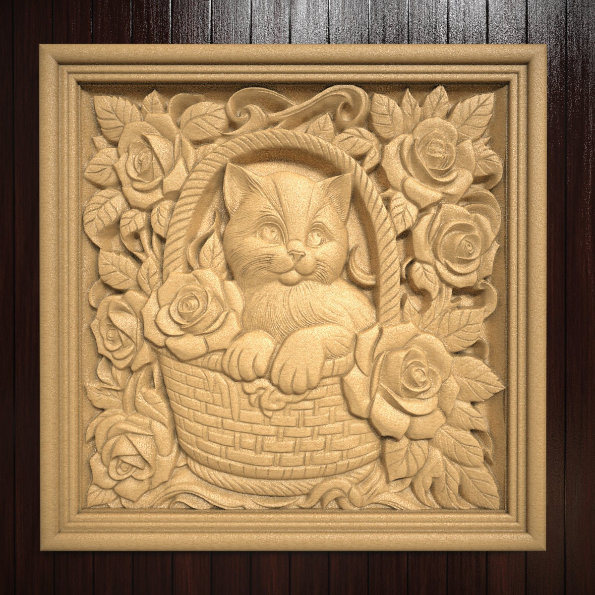 CNC Router Carving File | STL File for Cnc | Vcarve | Aspire | Easel ...