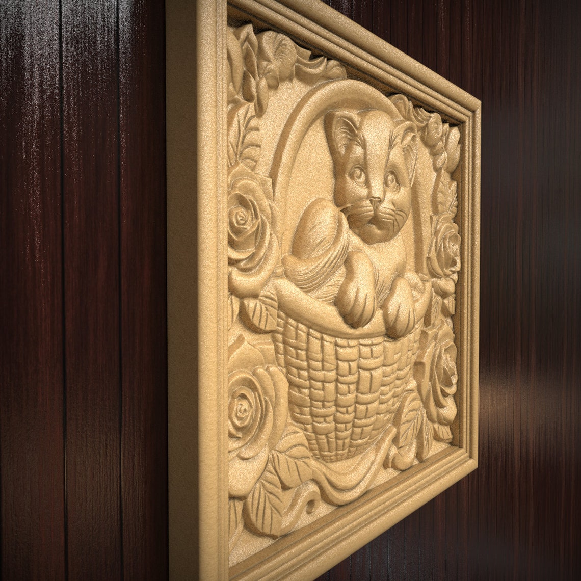 CNC Router Carving File | STL File for Cnc | Vcarve | Aspire | Easel ...