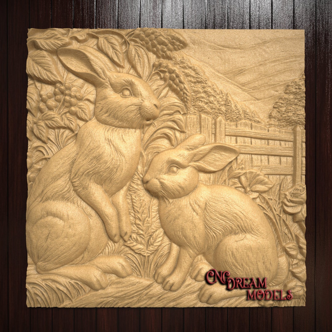 CNC Router Carving File | STL File for Cnc | Vcarve | Aspire | Easel ...