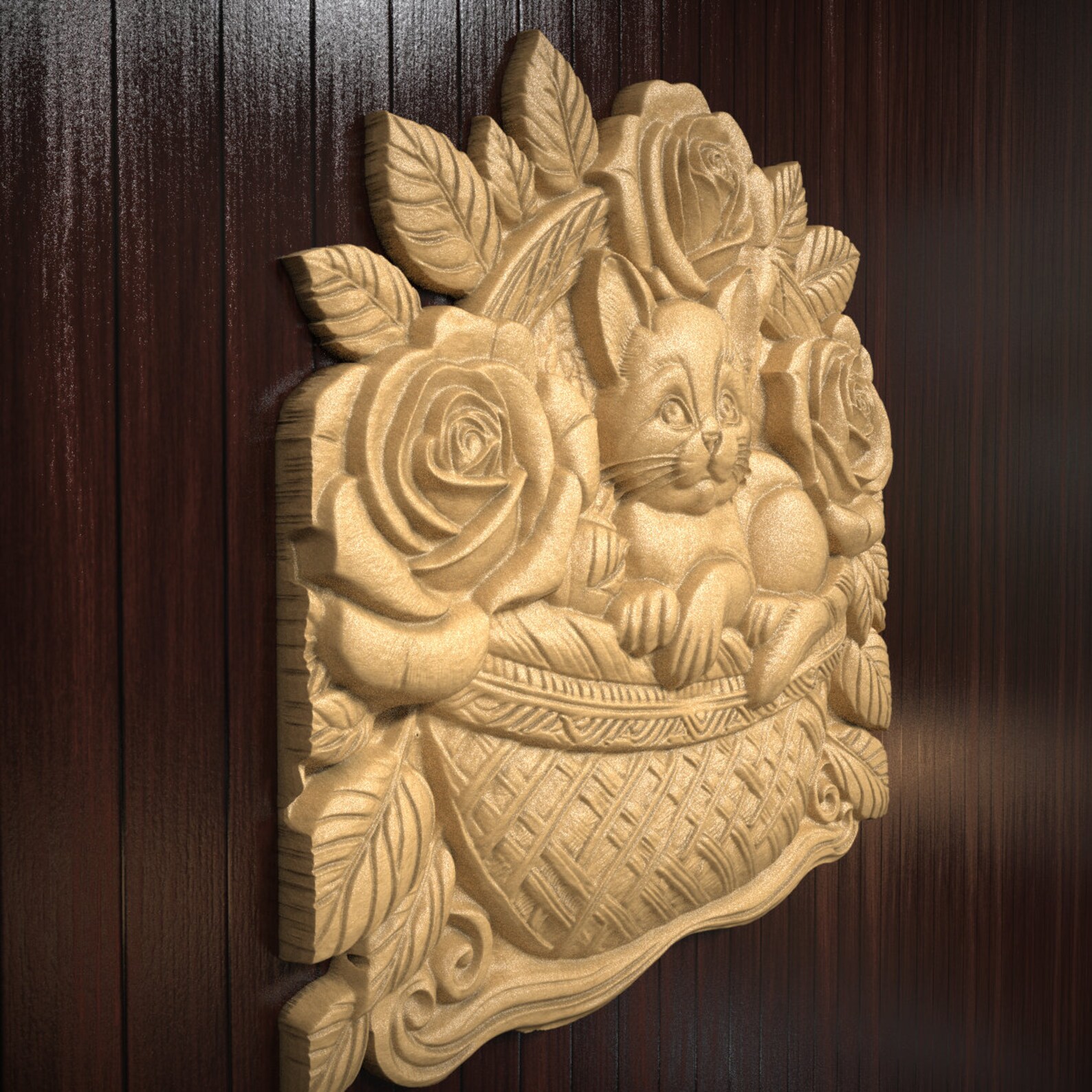 CNC Router Carving File | STL File for Cnc | Vcarve | Aspire | Easel ...