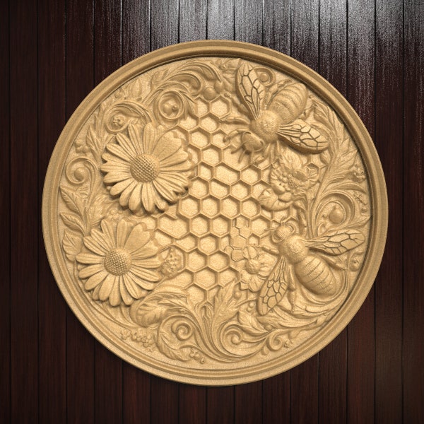 Cnc Bee Hive Pattern - Etsy