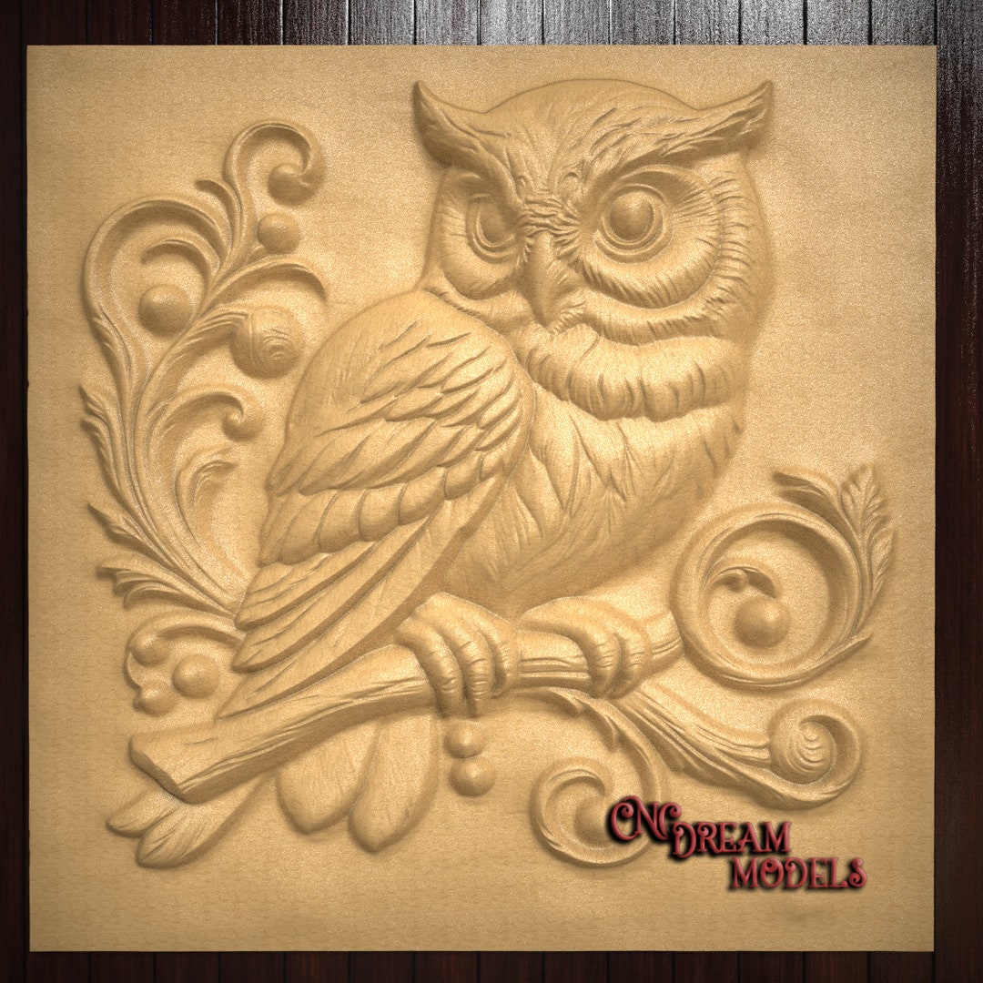 CNC Router Carving File | STL File for Cnc | Instant Download | Vcarve ...