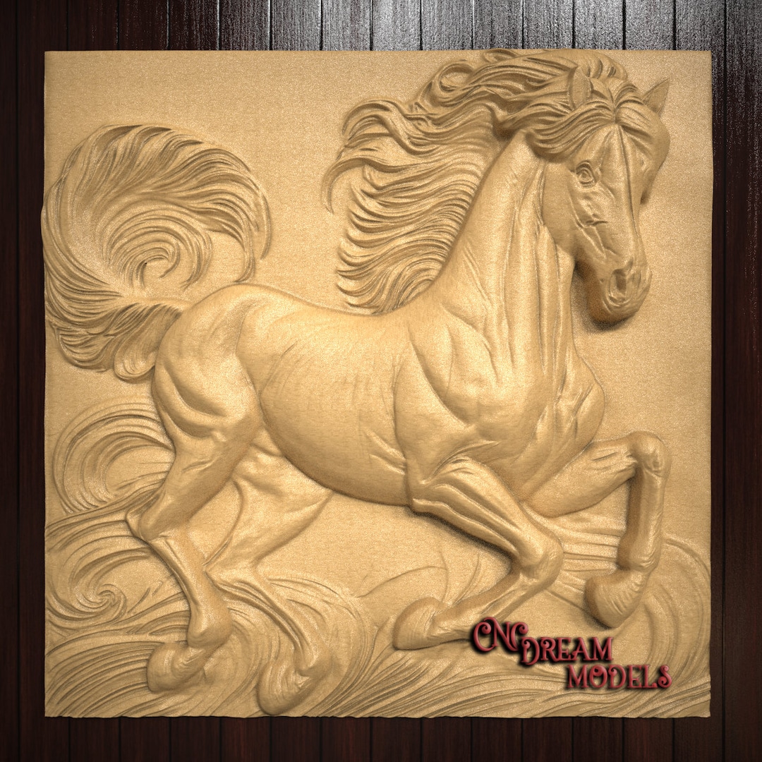 CNC Router Carving File | STL File for Cnc | Vcarve | Aspire | Easel ...