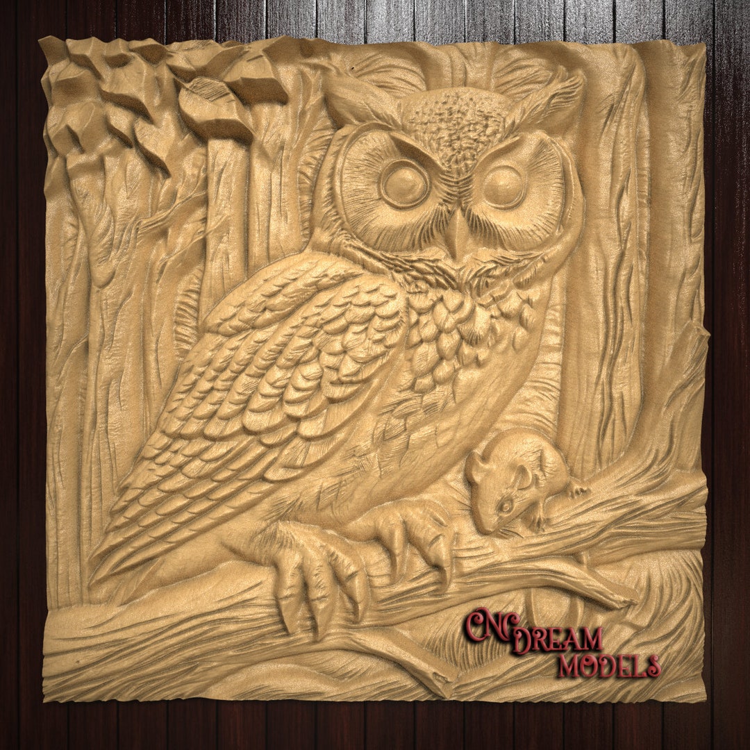 CNC Router Carving File | STL File for Cnc | Instant Download | Vcarve ...