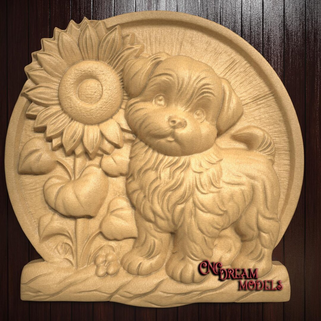 CNC Router Carving File | STL File for Cnc | Instant Download | Vcarve ...