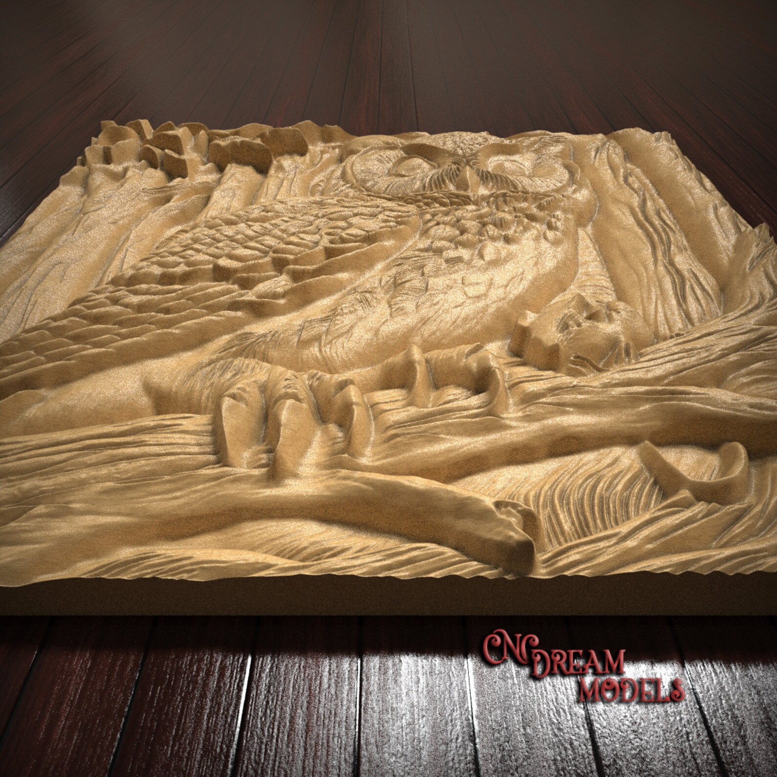 CNC Router Carving File | STL File for Cnc | Instant Download | Vcarve ...