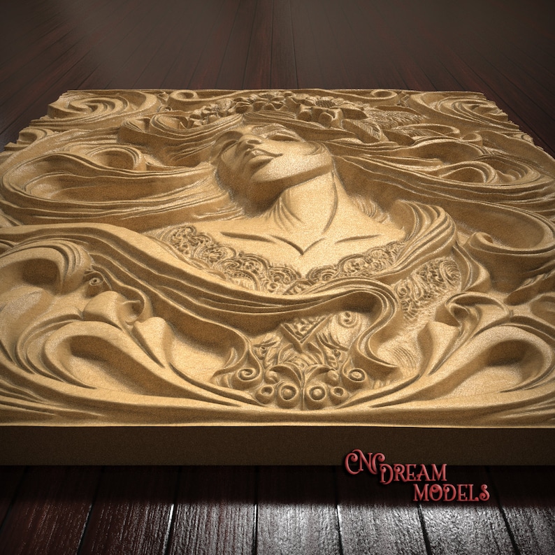 CNC Router Carving File | STL File for Cnc | Vcarve | Aspire | Easel ...